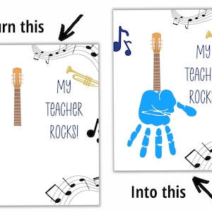 Teacher Appreciation Week Printable Handprint Art, Handprint Craft for ...