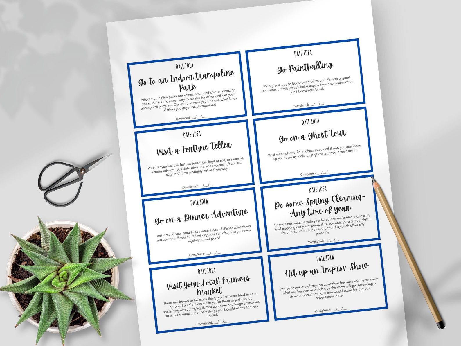 Printable Date Cards for Date Night, Date Night Idea Card Game, DIY ...