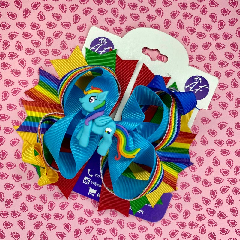 Pinkie Pie Bow - Etsy