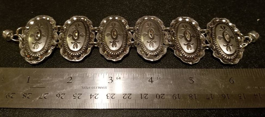 Oval Concho Bracelet - Etsy
