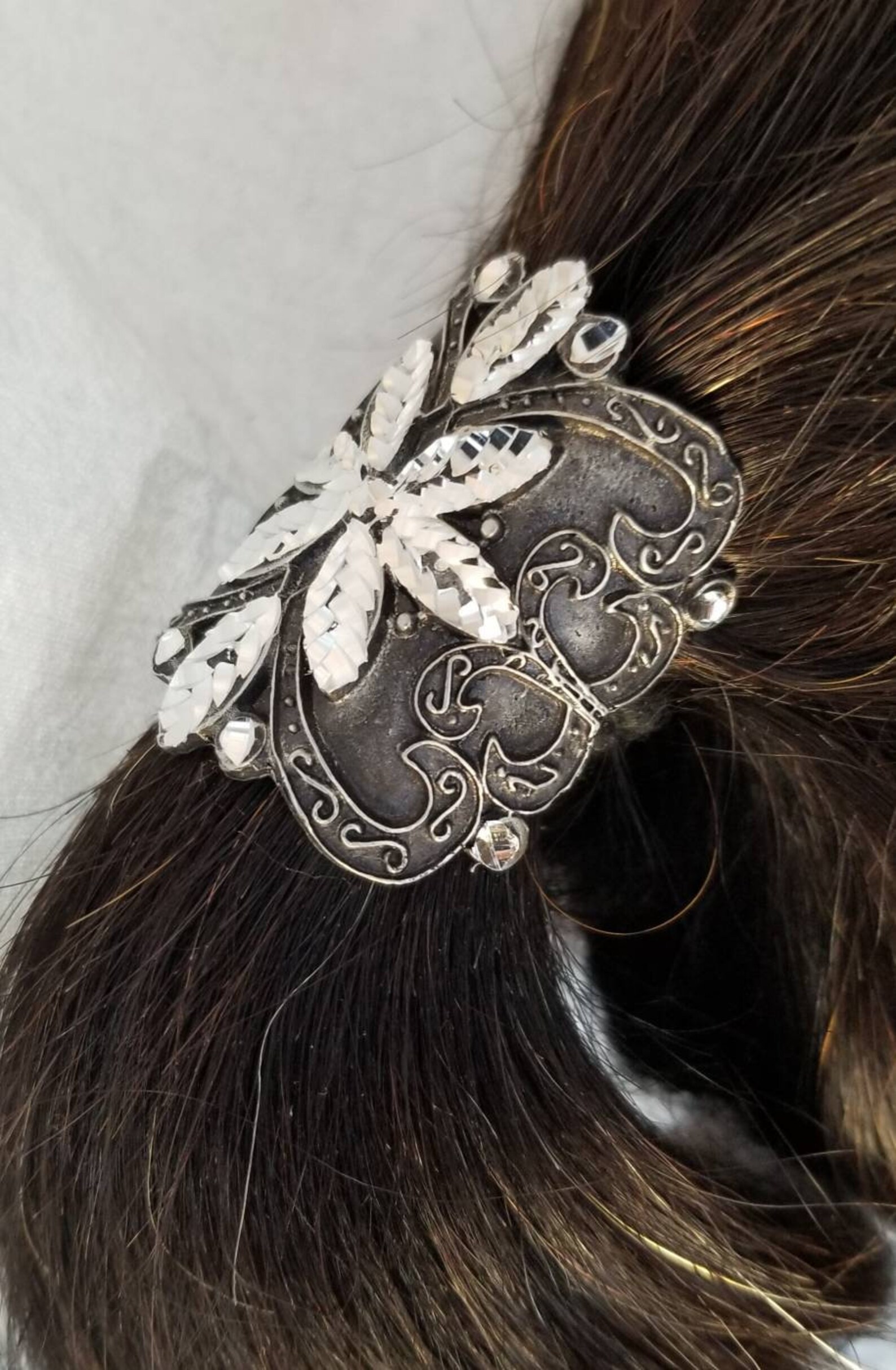 Flower pony tail cover | Etsy