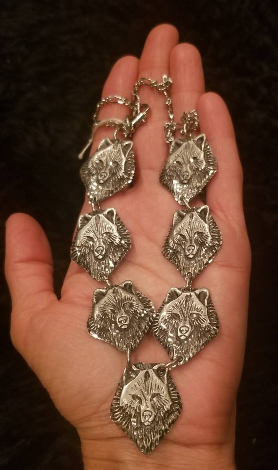 Wolf Pack Necklace - Etsy