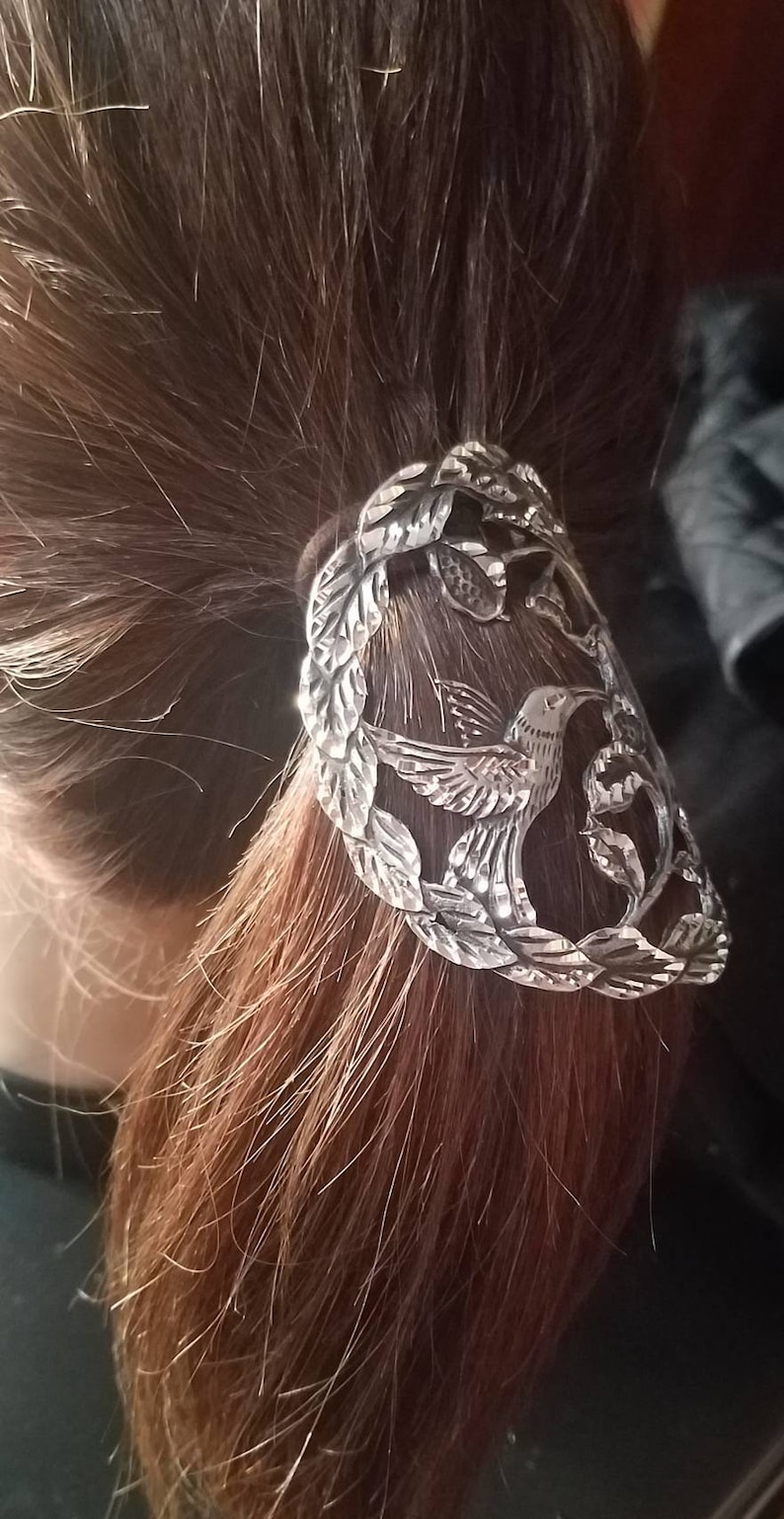Large Humming Bird Pony Tail Cover - Etsy