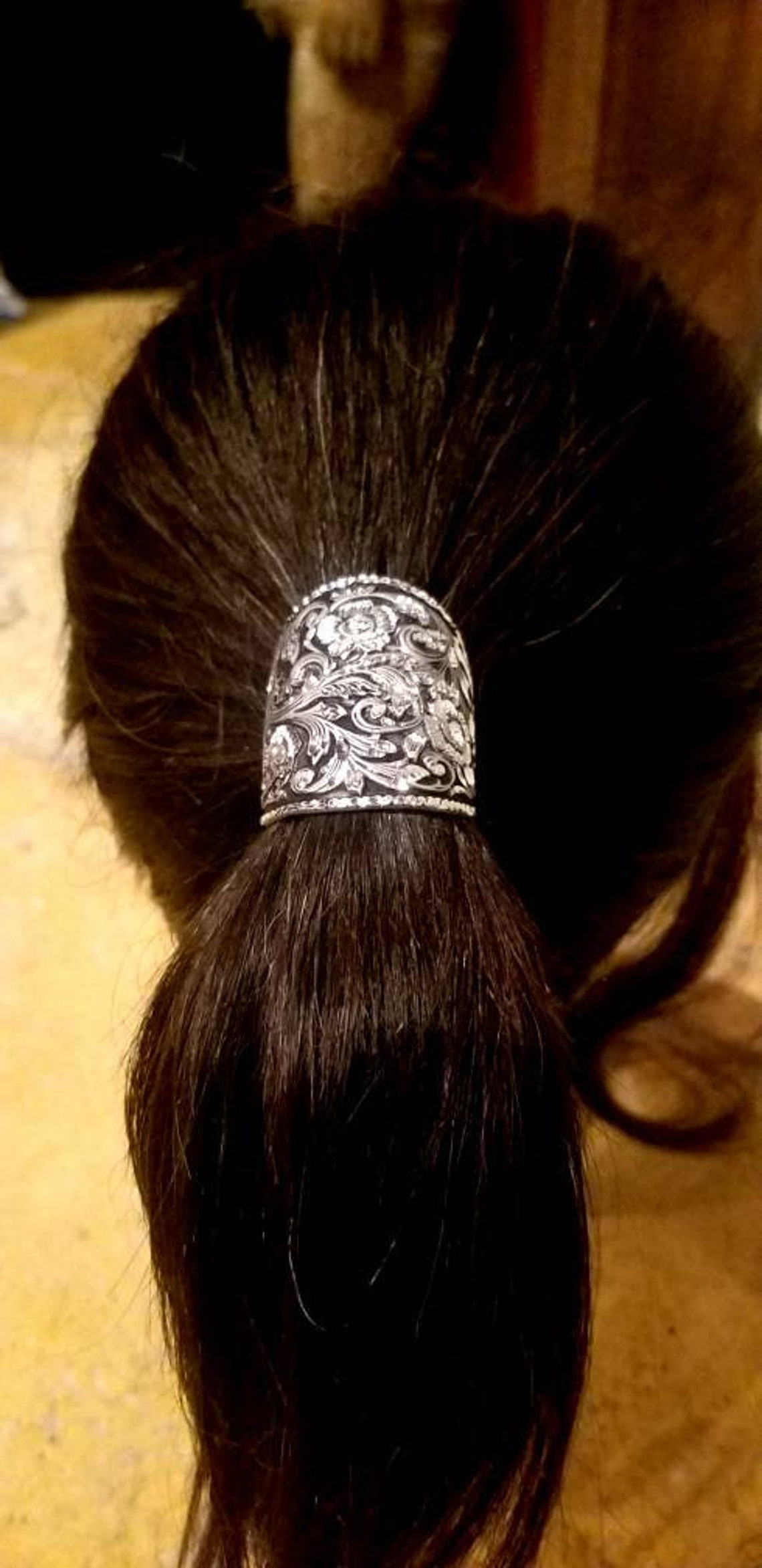 Shield Pony tail cover | Etsy