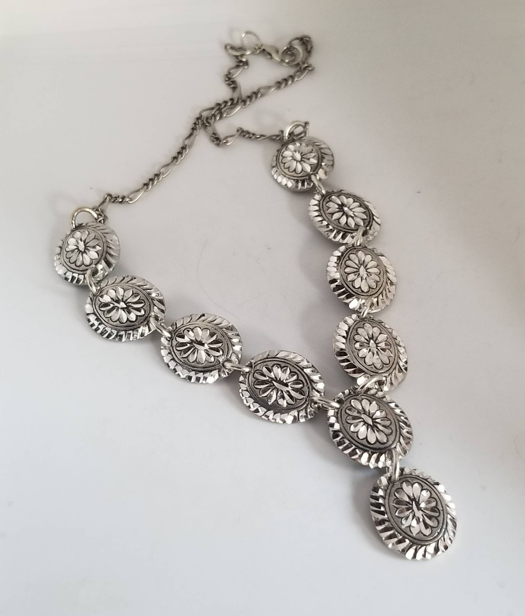 Concho Necklace 3 - Etsy