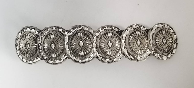Large Concho Barrette - Etsy