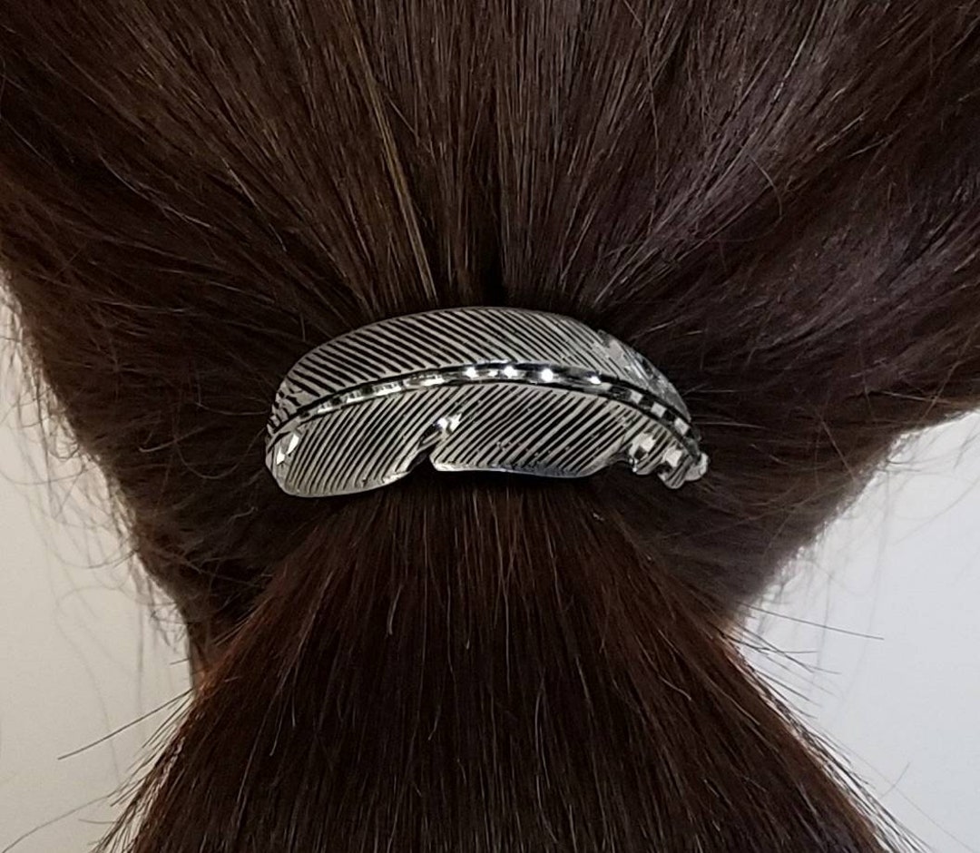 Feather Pony Tail Cover #2 - Etsy