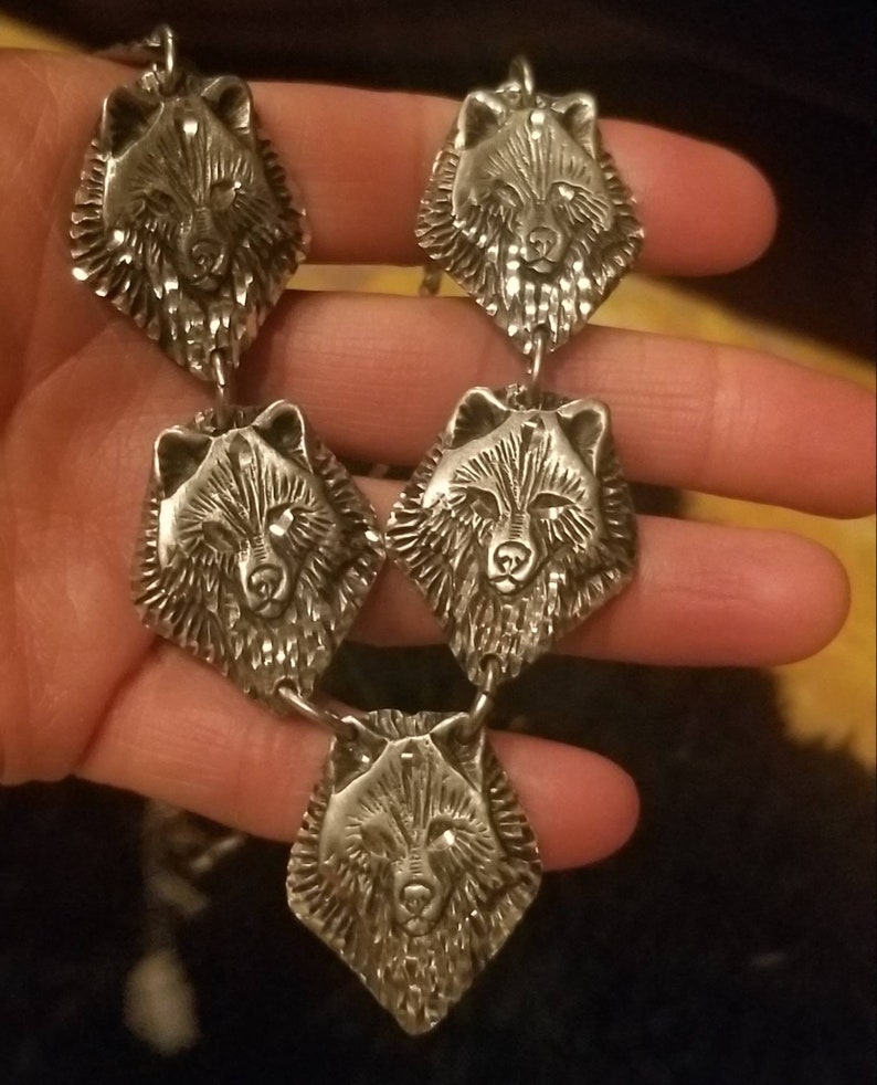 Wolf Pack Necklace - Etsy
