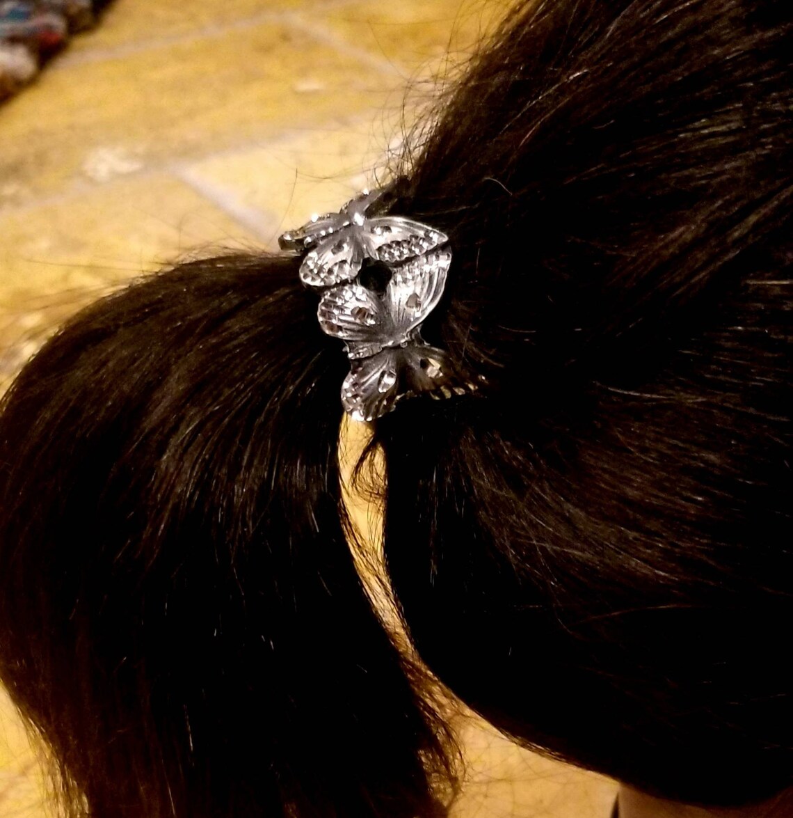 Three Butterfly Pony Tail Cover - Etsy