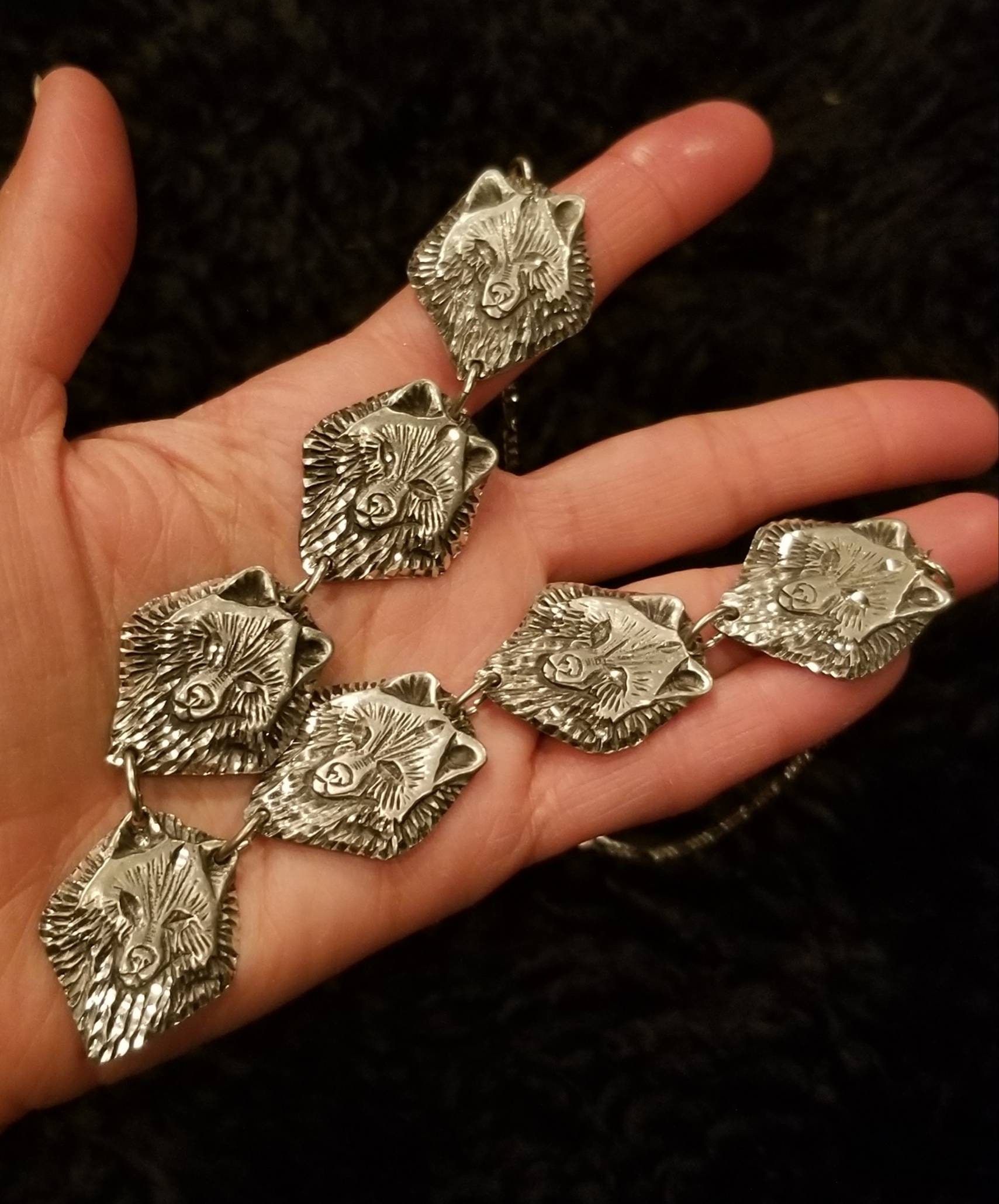 Wolf Pack Necklace - Etsy