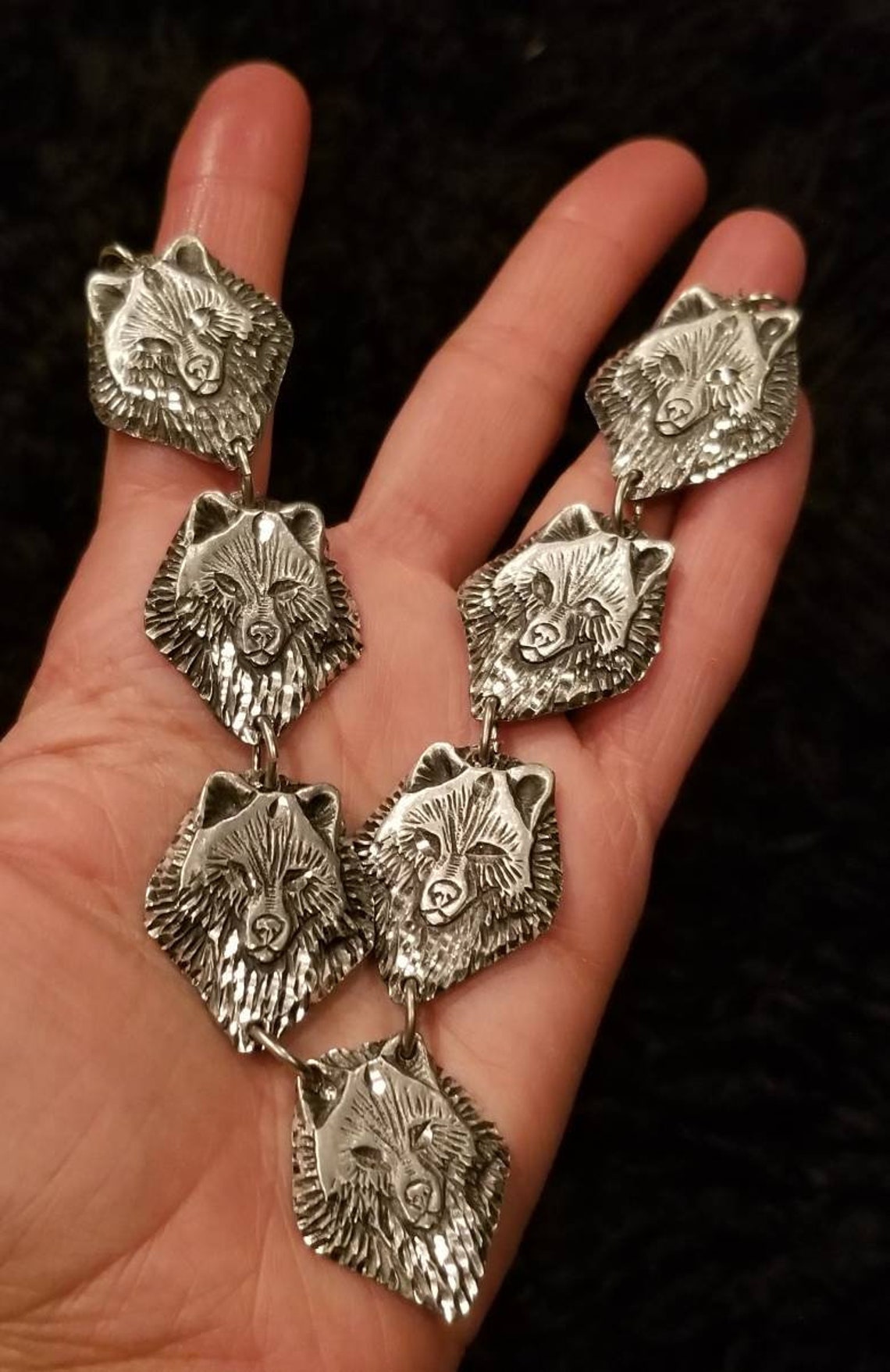 Wolf Pack Necklace - Etsy