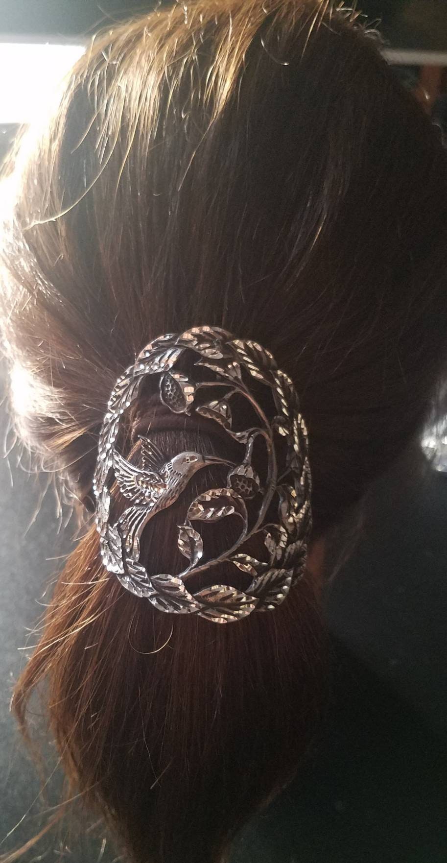 Large Humming Bird Pony Tail Cover - Etsy
