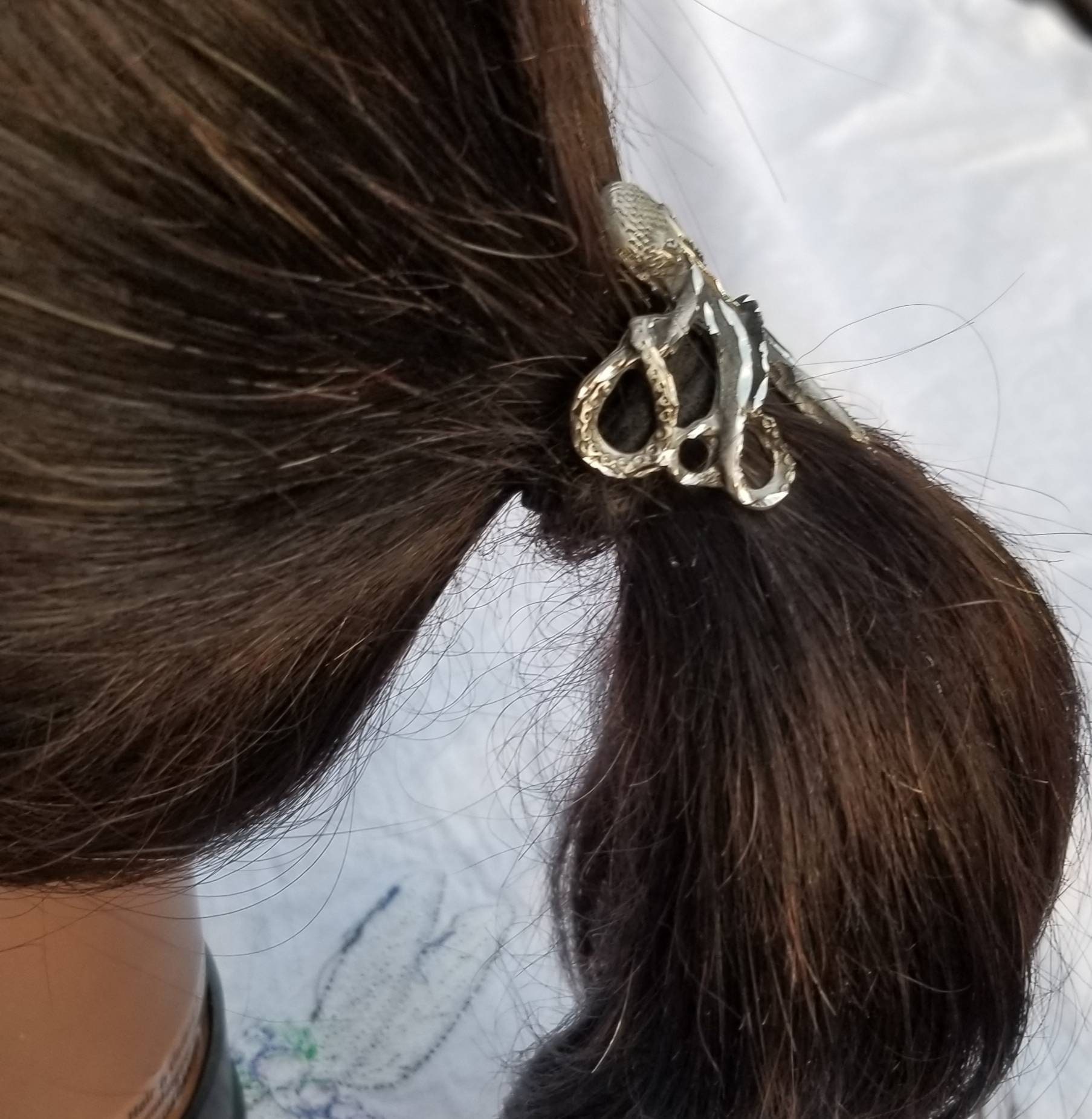 Small Octopus Pony Tail Cover | Etsy