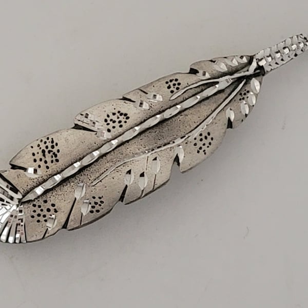 Feather Barrette - Etsy