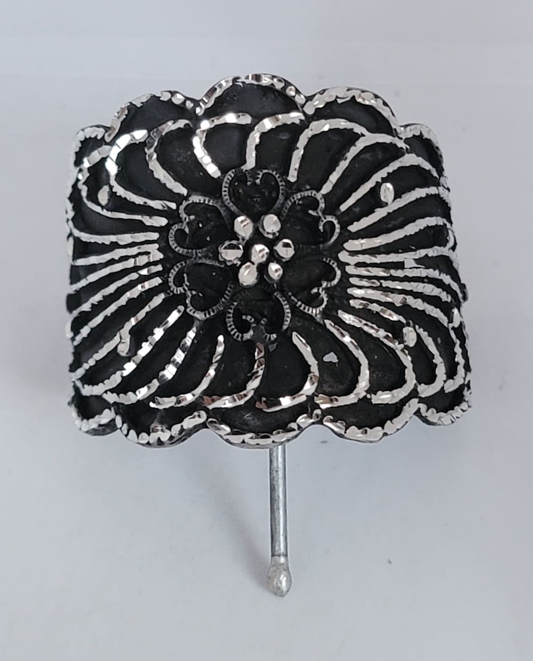 Large "pam's Flower" Pony Tail Cover - Etsy
