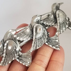 Triple Hummingbird Barrette - Etsy