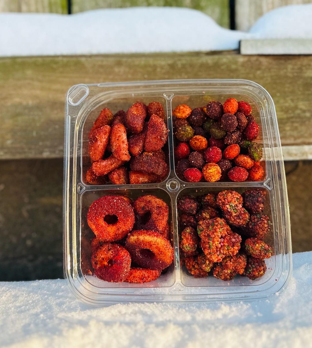 Variety 4-pack Dulces Enchilados – Chamoy, Sweet & Spicy Flavors Mouth ...