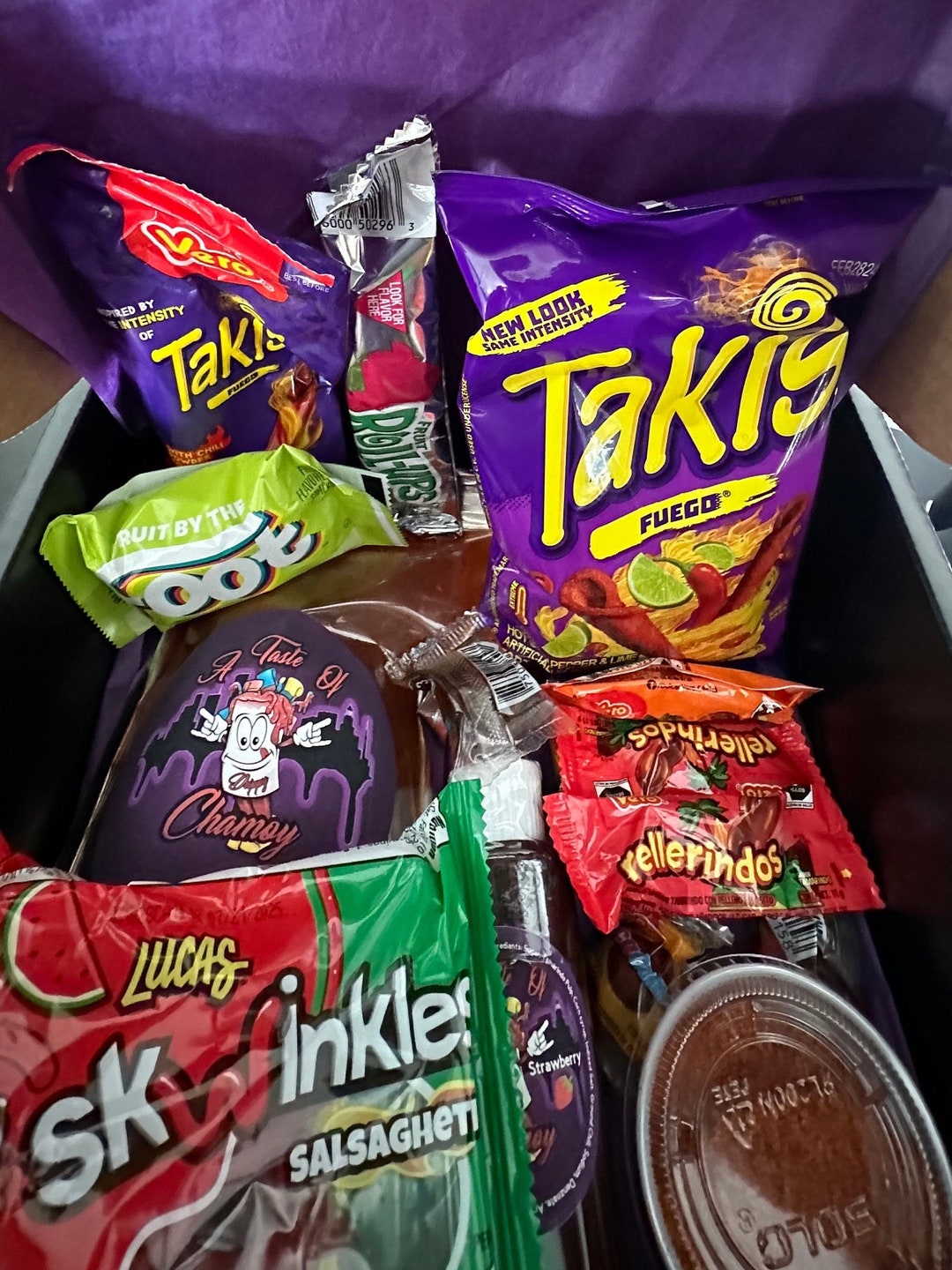 Chamoy Pickle Kit Takis or Hot Cheetos Package Tiktok Trending Kit ...