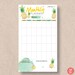 Filofax Template. Personal Insert Printable Planner Page Fits Filofax ...