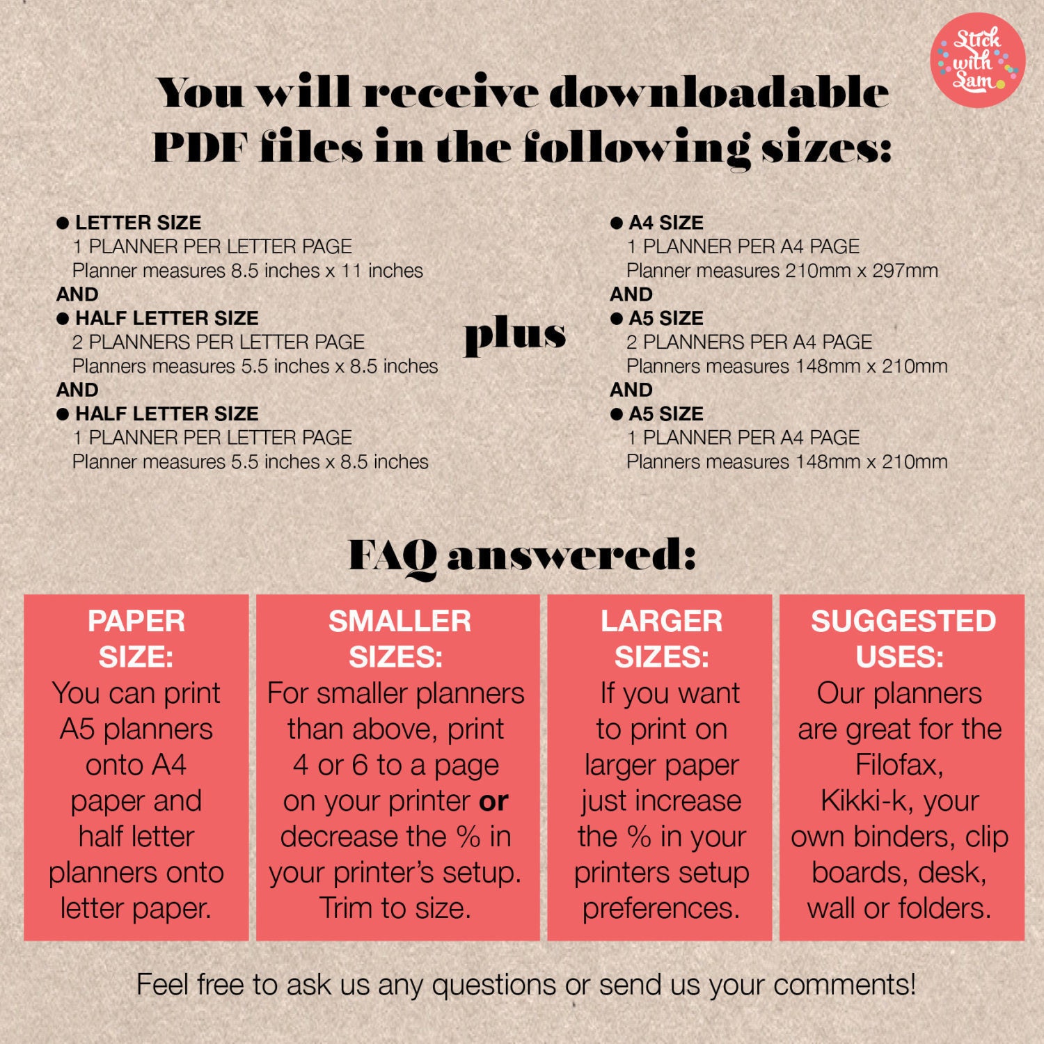 Green Printable Planner 5 Pack Sunday Start Includes: A4 | Etsy Australia