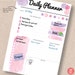 DAILY Printable Pink Planner. Monday Start. You Receive 4 - Etsy