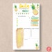 Filofax Template. Personal Insert Printable Planner Page Fits Filofax ...