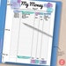 Finance Printable Planner Pack. Instant Printable 2 Pack, My Bills and ...