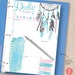 Dream Catcher Printable Planner Pack. Feather Boho Planner Organizer ...