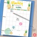 MONTHLY Sunday Start Printable Planner. Goal and Success - Etsy
