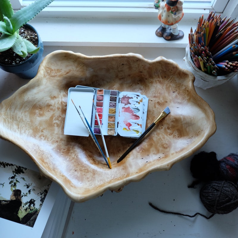 Large Burl Bowl - Etsy