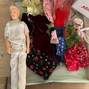 Original Midge Barbie Doll 1964 & Barbie Clothes Complete With Black ...