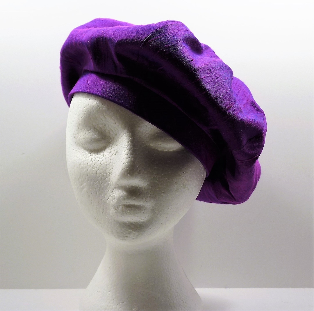 French Beret Hat . Made to Order. Various Fabric and Lining Options - Etsy