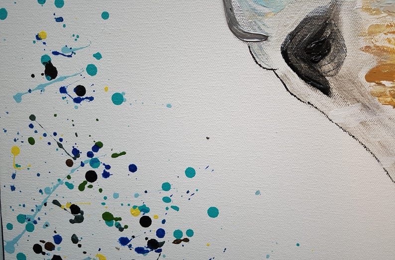 Original Horses Abstract Oil Painting Animal Figure Painting - Etsy