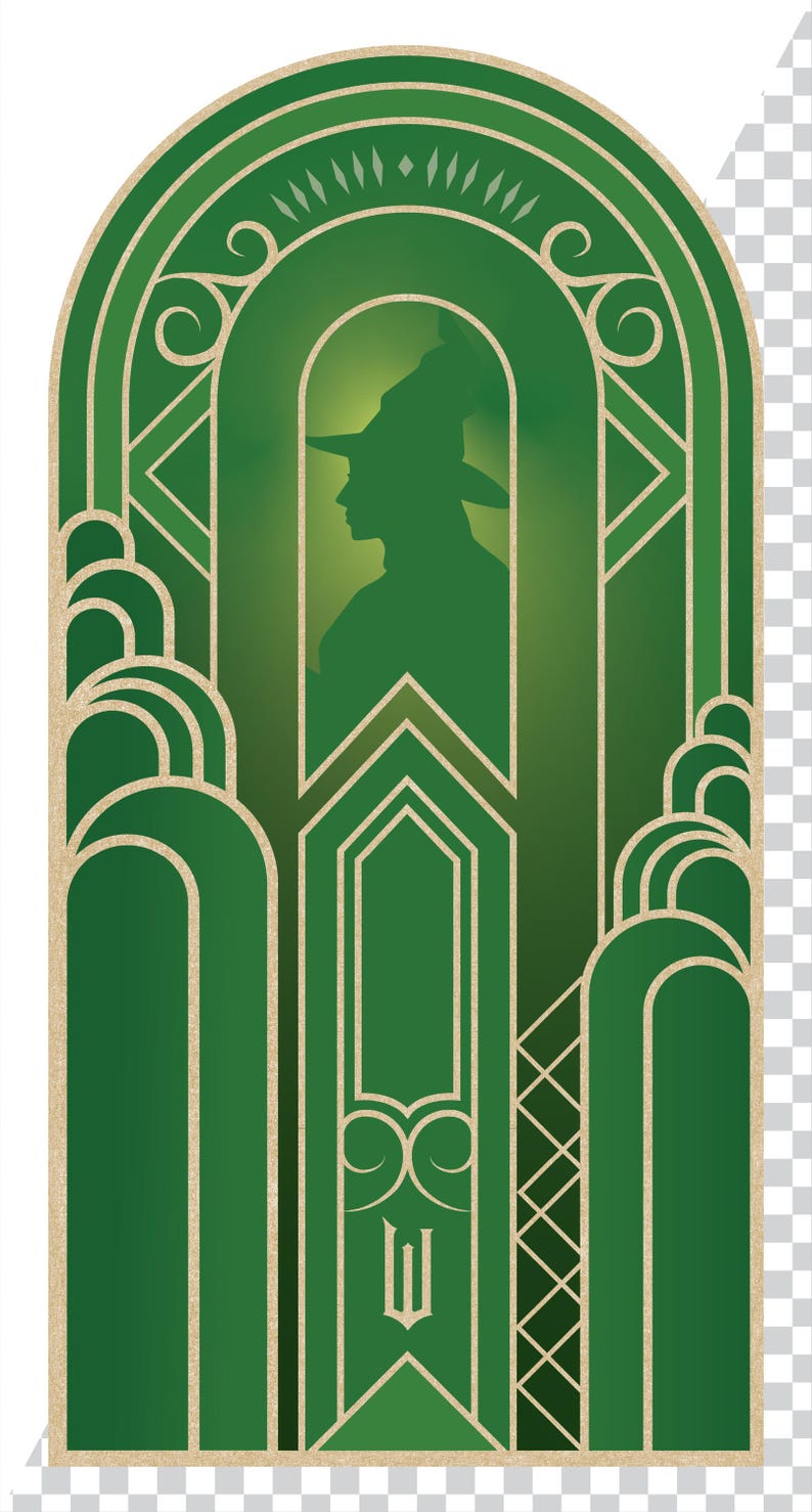 Wicked Clipart | Large Backdrops | High Res | Wizard of Oz | Glinda ...