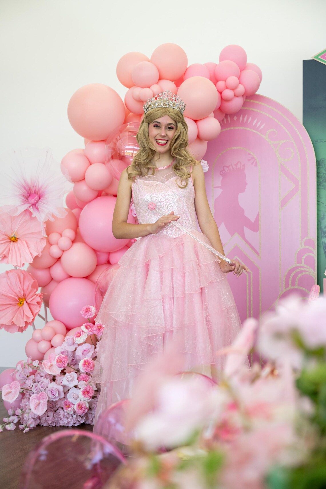 Wicked Inspired Backdrop Clipart | Glinda, Elphaba, Emerald City (PNG ...