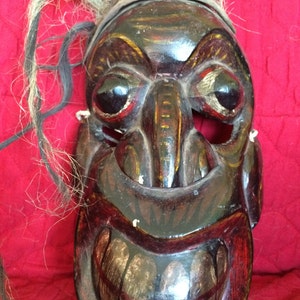 South East Asia Mask, Hair Mask, Vintage Mask - Etsy