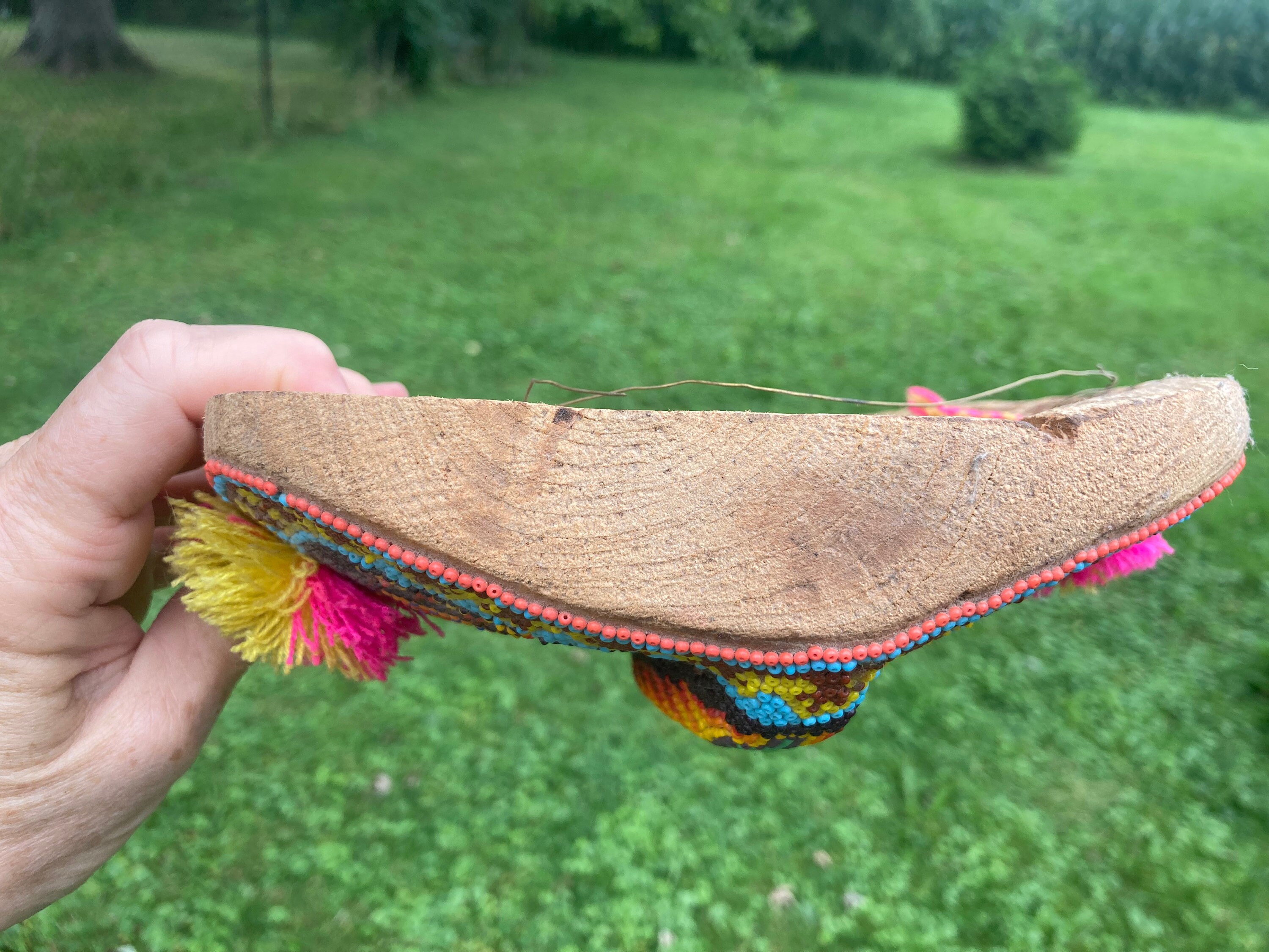 Beaded Huichol Mask, Handmade, Vintage, Mexican Shaman Mask - Etsy