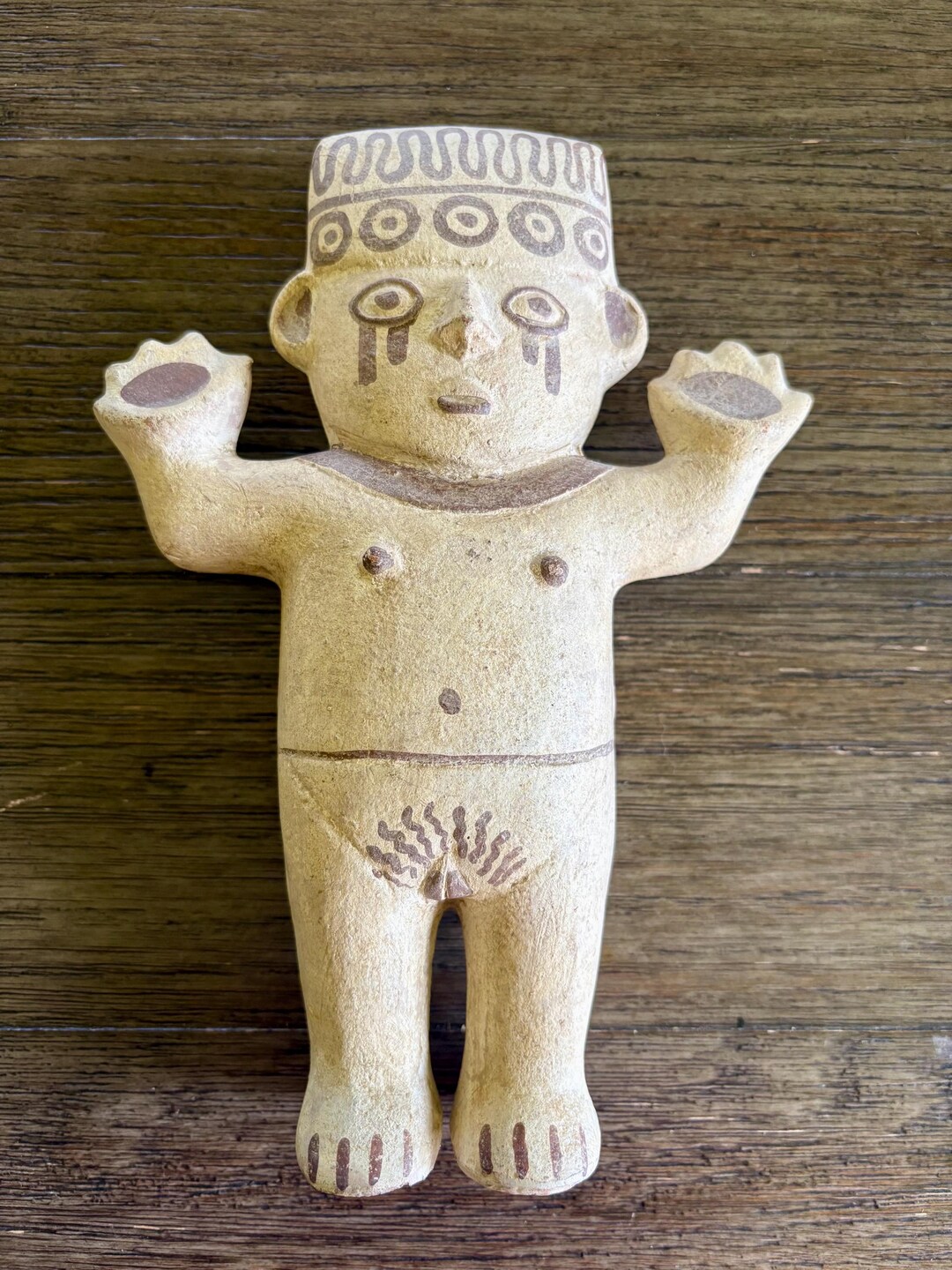 Vintage Peruvian Pre-columbian Chancay Clay Figurine - Etsy