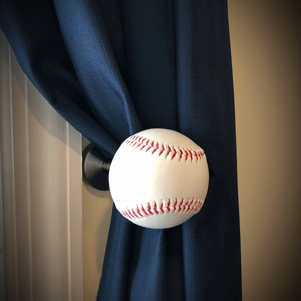Baseball Curtains - Etsy