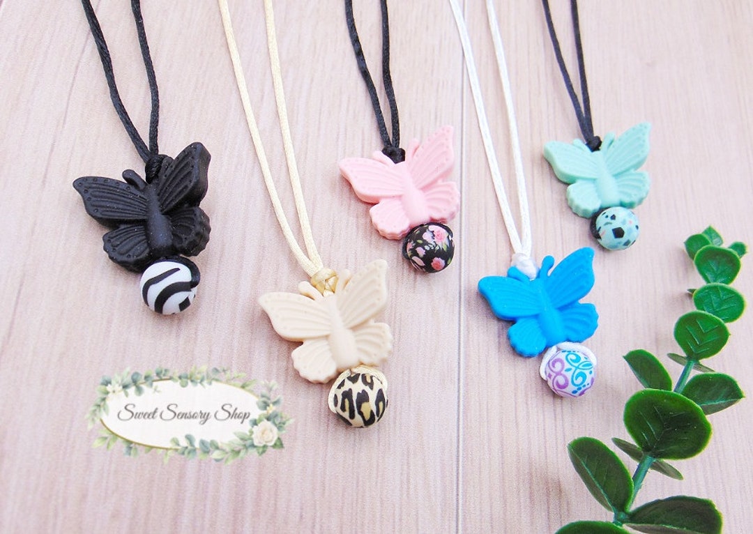 Silicone Necklace ADHD Necklace Adult Chewelry Stim Jewelry Sensory ...