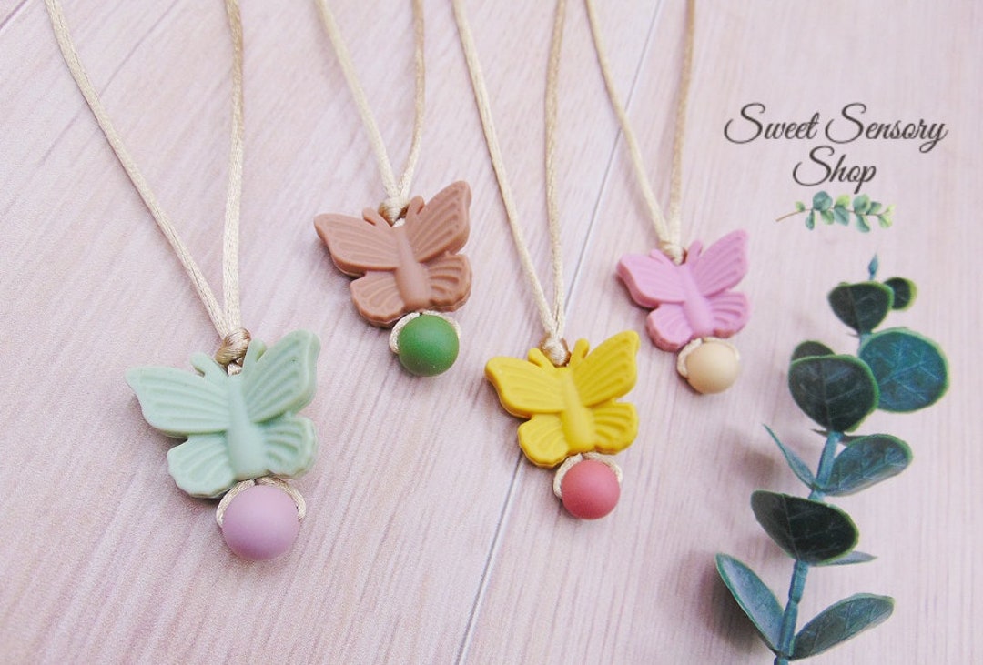 Sensory Necklace ADHD Necklace Adult Chewelry Stim Jewelry Autism Stim ...