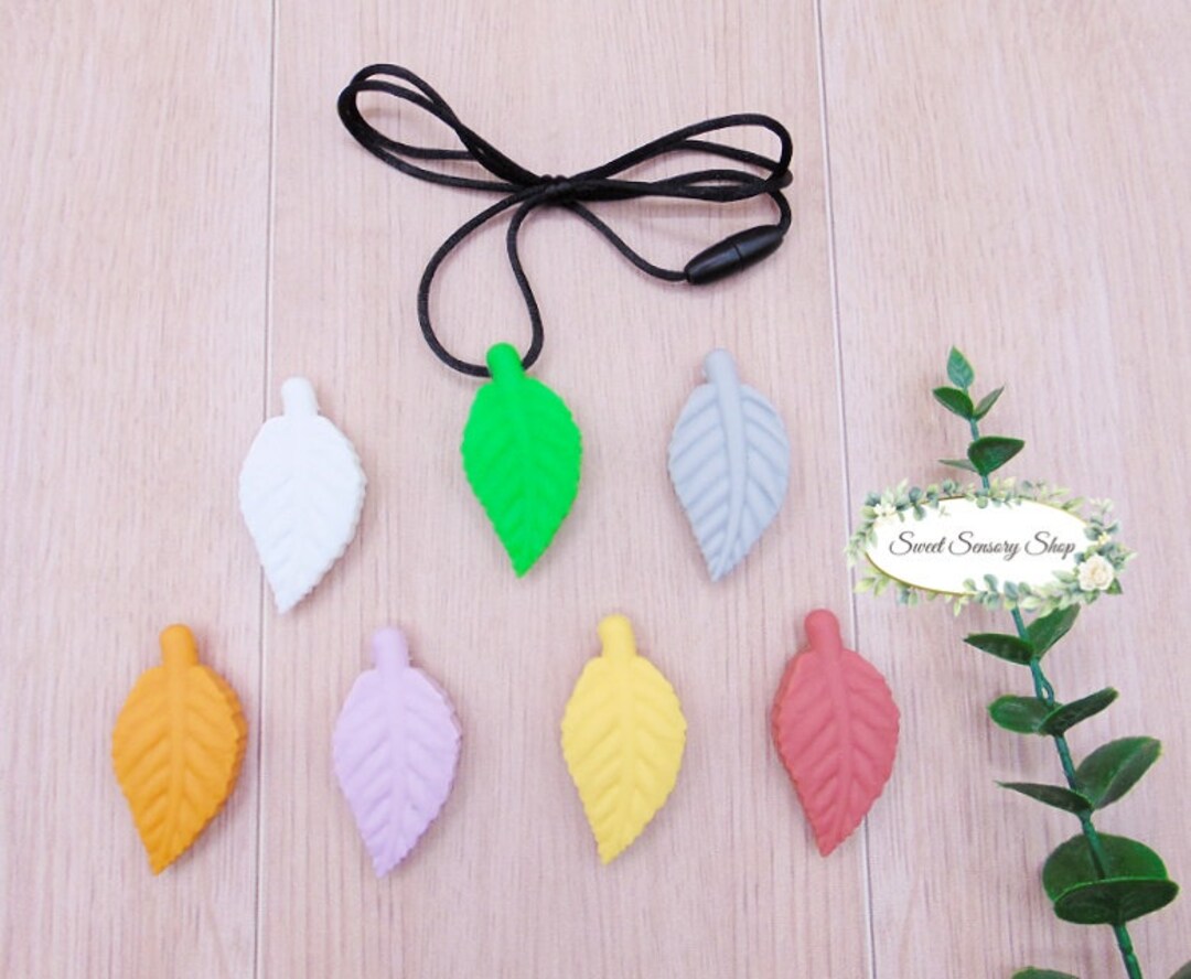 Sensory Necklace Autism Chew Necklace Adult Chewelry Stim Chew Necklace ...