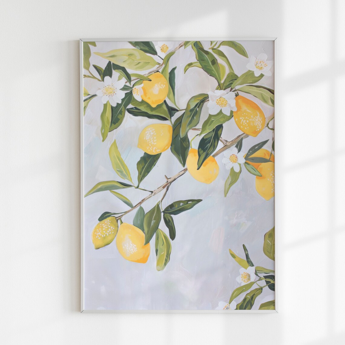Lemon Tree Painting, Printable - Etsy