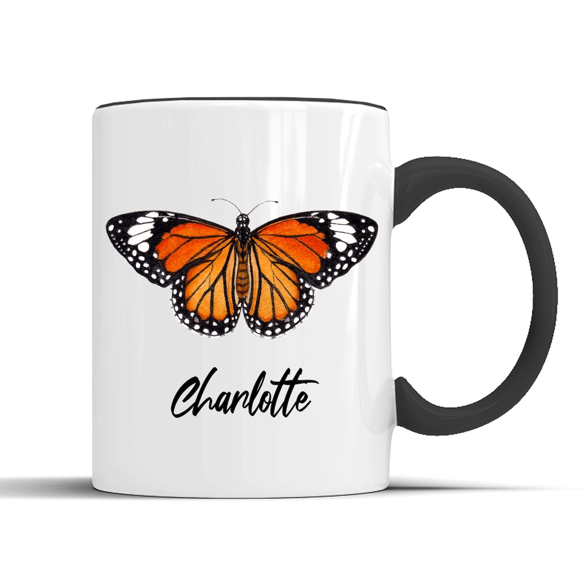 Monarch Butterfly Coffee Mug Butterfly Mug Personalised Butterfly ...