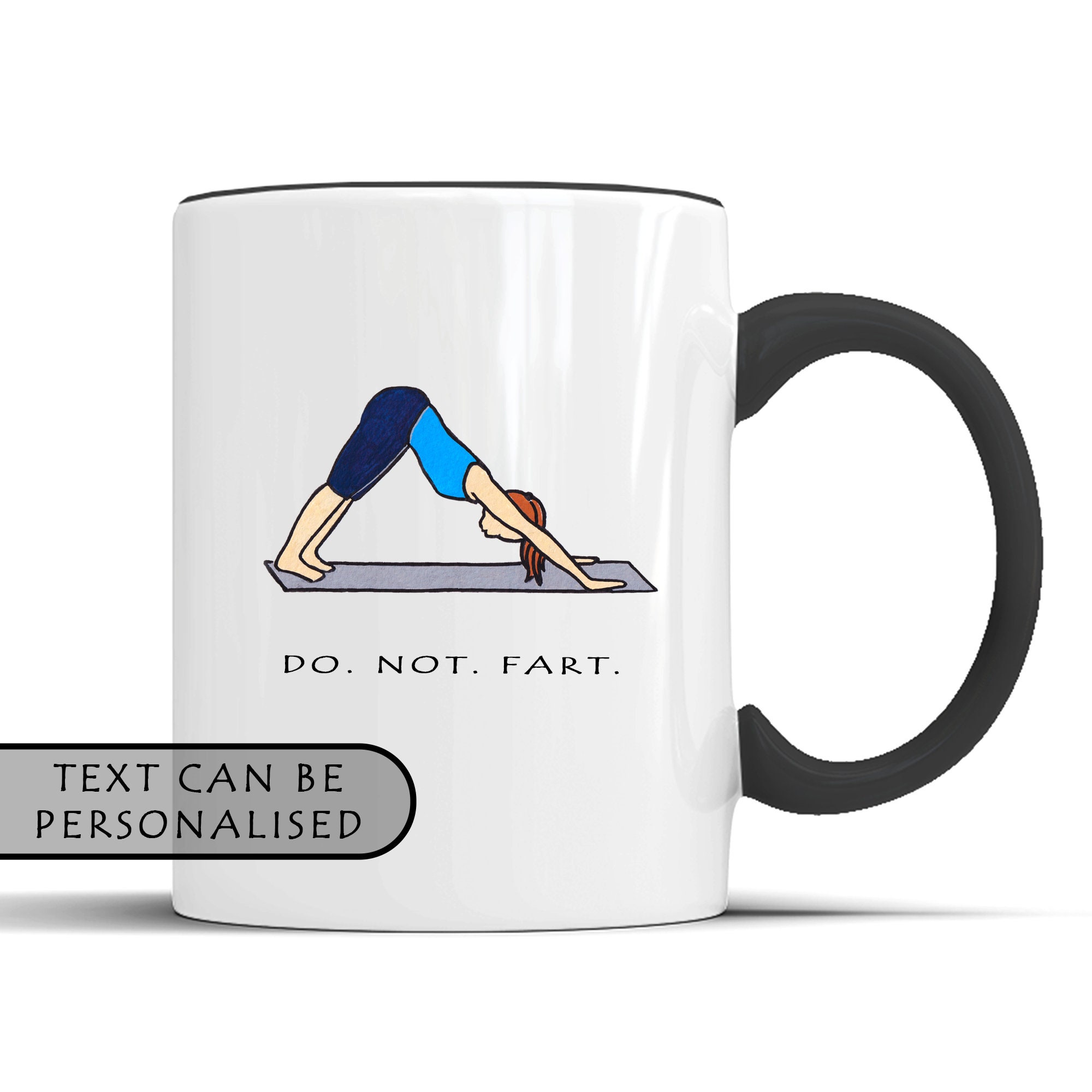 Yoga Mug Do Not Fart Mug Yoga Fart Mug Personalised Yoga - Etsy