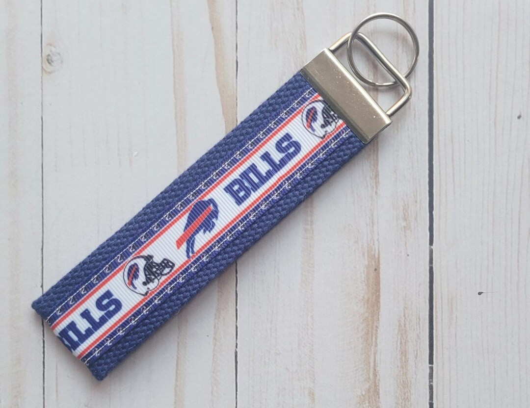 Buffalo Bills Lanyard, Buffalo Bills Keychain, Buffalo Bills Key Fob ...