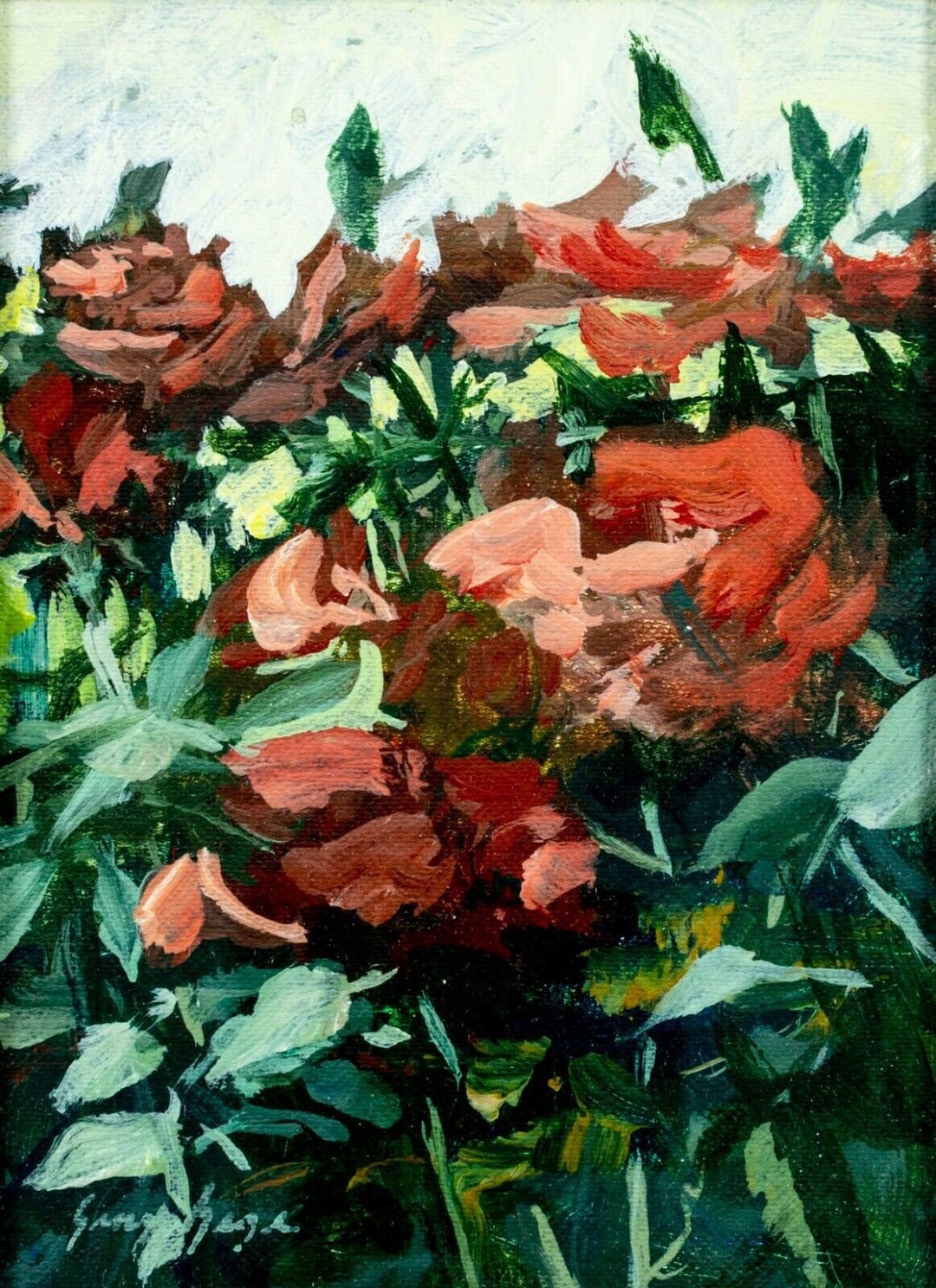 Gene Hege NC1940-2003 Acrylic Painting 127285 - Etsy