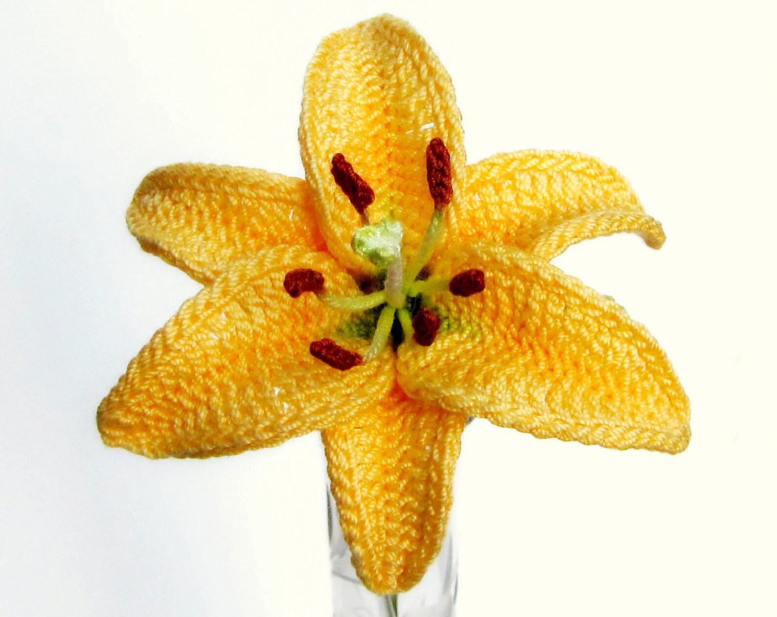 Crochet Flower PATTERN Lily PDF Tutorial for Easter & Wedding - Etsy