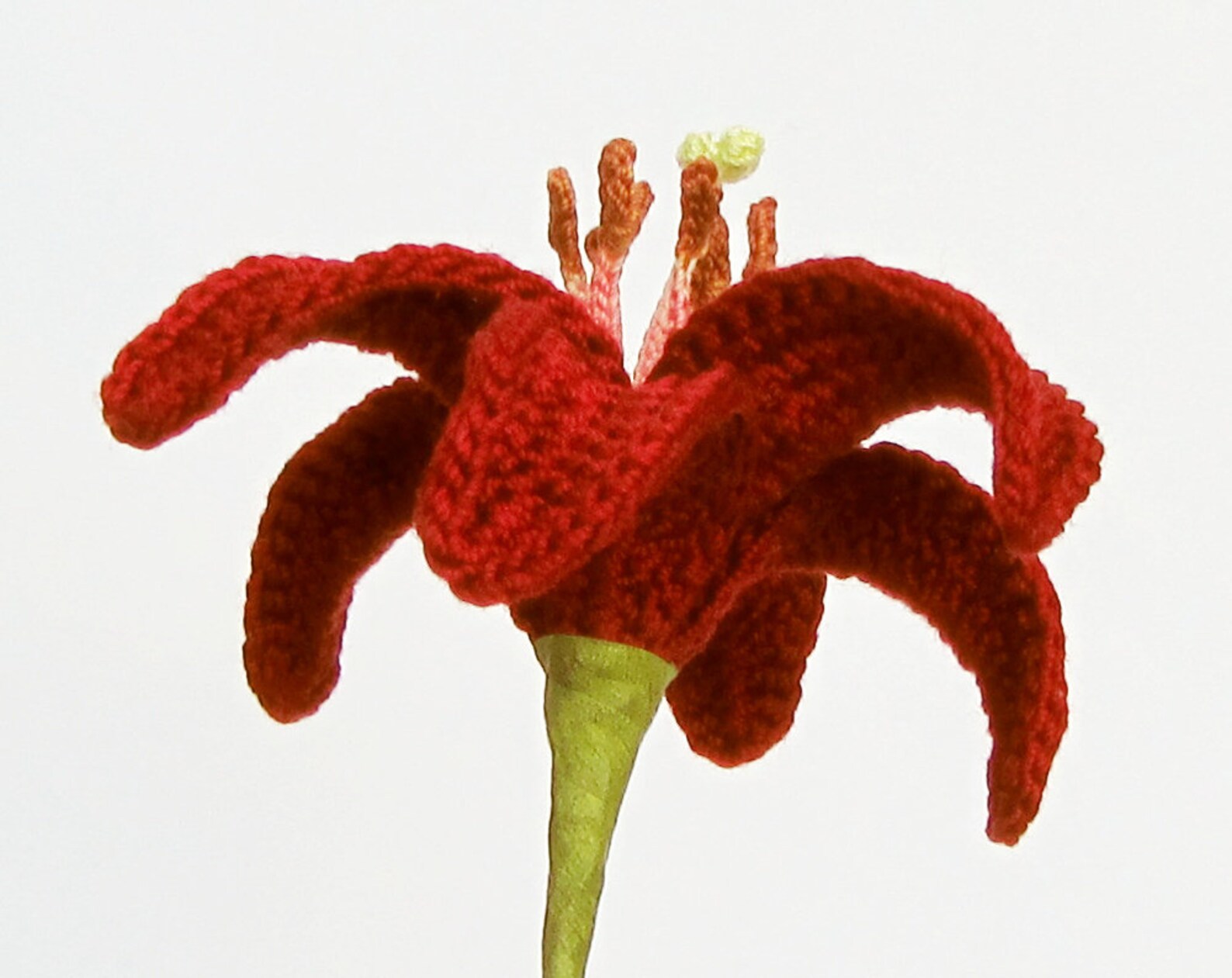 Crochet Flower PATTERN, Lily PDF Tutorial for Easter & Wedding Bouquets ...