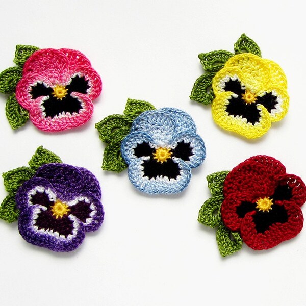 Crochet Pin - Etsy